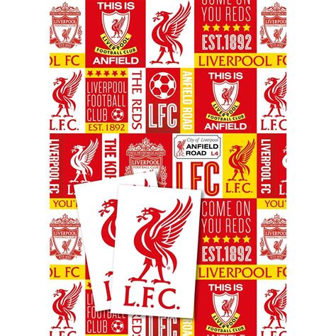 Liverpool Happy Birthday Crest Card Danilo Promotions