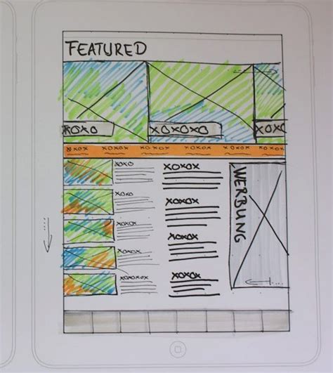 Wireframing And Grid Art 87 User Interface Design