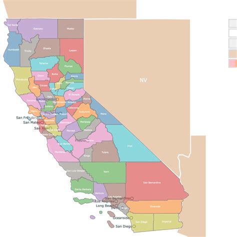 Map Of Californias Airports