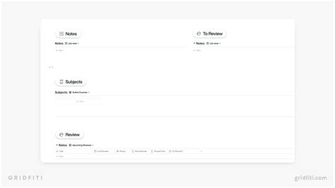 5 Notion Note Taking And Meeting Notes Templates Gridfiti
