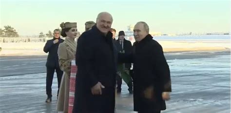 ვლადიმერ პუტინი ბელარუსში ჩავიდა Palitra News