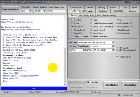 Gsm Forum Infinix Hot I X B Factory Reset Frp Removal Done Miracle Box Digital Login Editio
