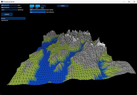 Procedural Terrain Generator Processing Katherine Teng