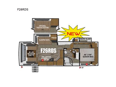 2026 Outdoors Rv Glacier Peak Titanium Series F26rds Rv For Sale In