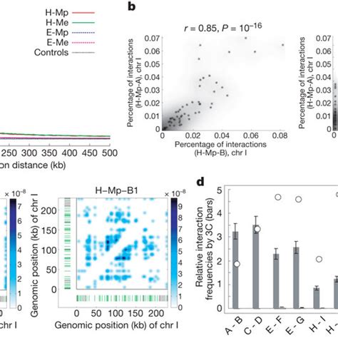 Inter Chromosomal Interactionsa Circos Diagram Showing Interactions