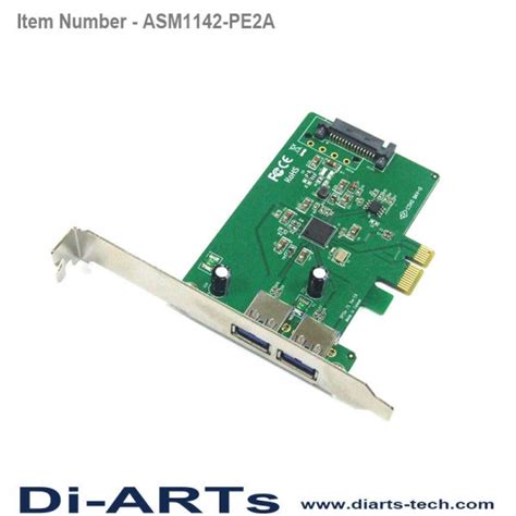 Port USB A USB Gen G PCIe Card Di ARTs Technology