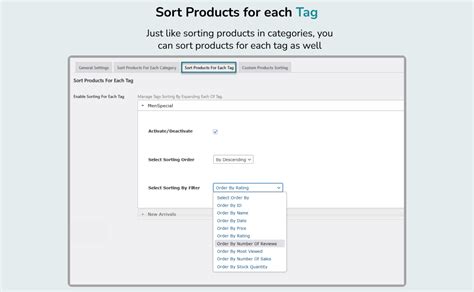 sort products woocommerce marketplace