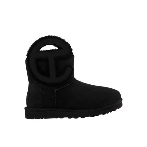 어그 X 텔파 로고 미니 블랙 Ugg Kream