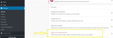 How To Delete A WordPress Account Wordpress Website Design And Customisation