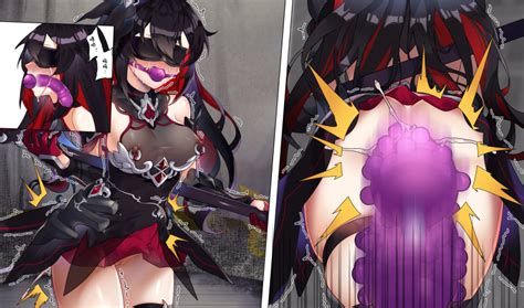Rule 34 Anal Castelli Dildo Gag Female Female Only Honkai Impact 3rd