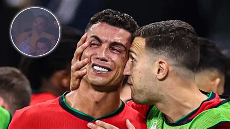 Watch Emotional Cristiano Ronaldo Breaks Down Seeing His Mother Cry