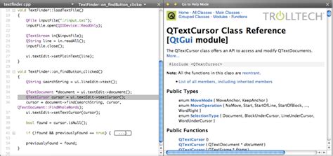 Быстрый обзор Qt Creator Документация