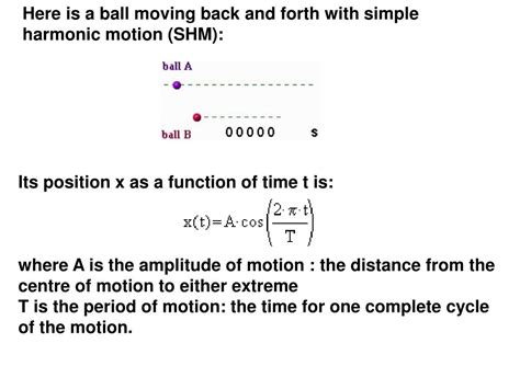PPT Simple Harmonic Motion PowerPoint Presentation Free Download ID 2521952