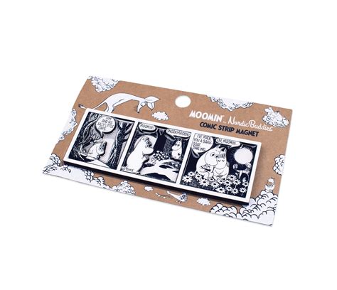 Moomin Love Magnet Comic Strip Nordicbuddies