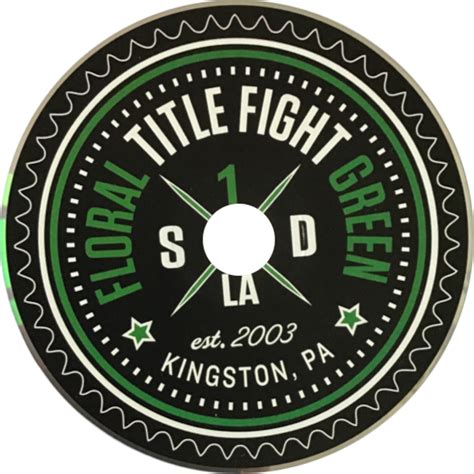 Title Fight Floral Green In English