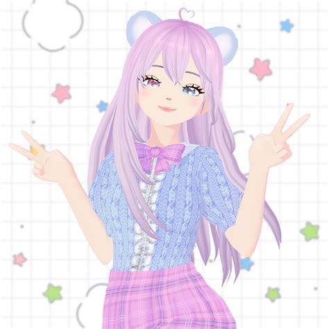 Cute Vtuber Model 3d Vtuber Model Pre Made And Ready To Use For Streaming Read Description