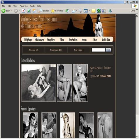 Freeones Gives Porn Site Vintage Flash Archive An Overall Review Rating
