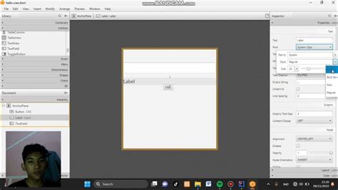 Membuat Tampilan Sederhana Menggunakan Javafx Intellij Idea Dan Scenebuilder Youtube