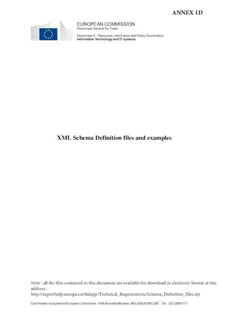 Pdf Xml Schema Definition Files And Examples · Tender 2015 Schema Definition Files Page 5