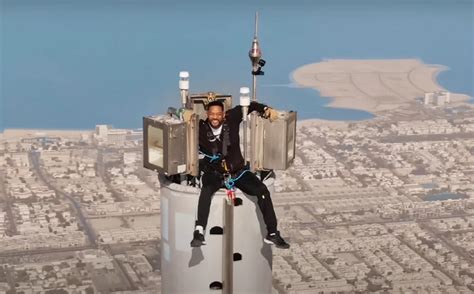 Will Smith Sube A La Cima Del Burj Khalifa El Edificio Más Alto Del