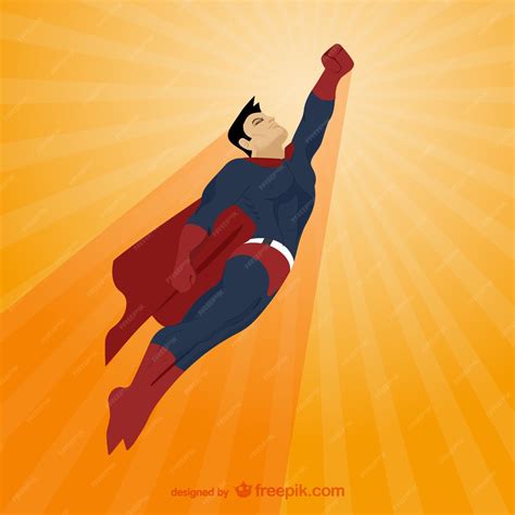 Premium Vector Comic Style Superhero Illustration