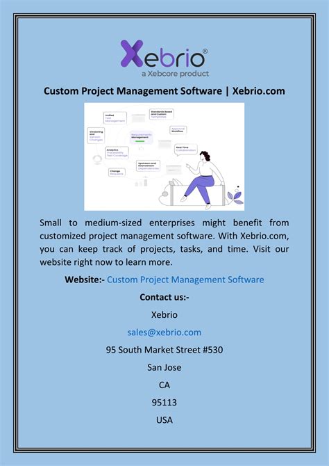 Ppt Custom Project Management Software Xebrio Powerpoint Presentation Id 11984639