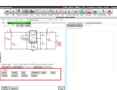 Webenc Freezing When Trying To Simulate Load Transient Power Management Forum Power