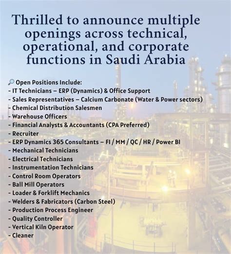 Thrilled To Announce Multiple Openings Across Technical Operational And Corporate Functions In