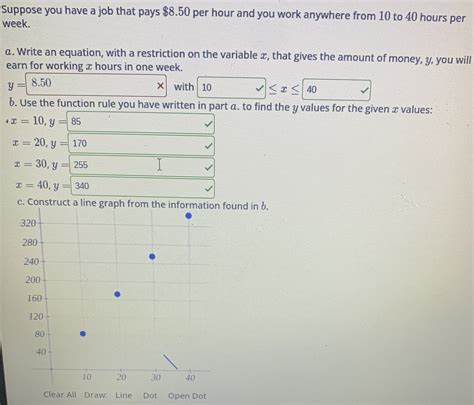 solved suppose you have a job that pays 8 50 per hour and