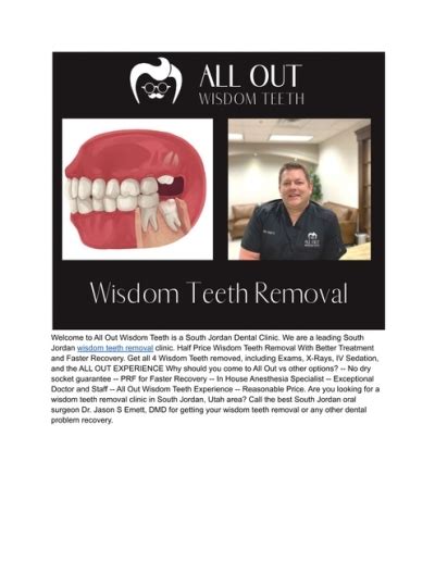 All Out Wisdom Teeth South Jordan Utah