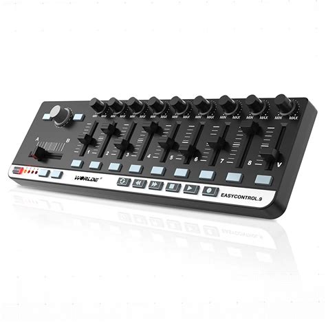 Worlde Easycontrol 9 Midi Controlador Port Til Mini Usb 9 Slim Line Control Midi Instrumentos De Worlde Easycontrol 9 Midi Controlador Port Til Mini Usb 9 Slim Line Control Midi Instrumentos De