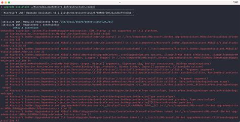 Dependency On Visual Studio Or Msbuild · Issue 361 · Dotnetupgrade