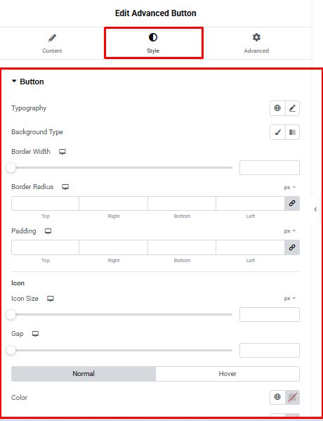 Advanced Button Widget Documentation Animation Addons