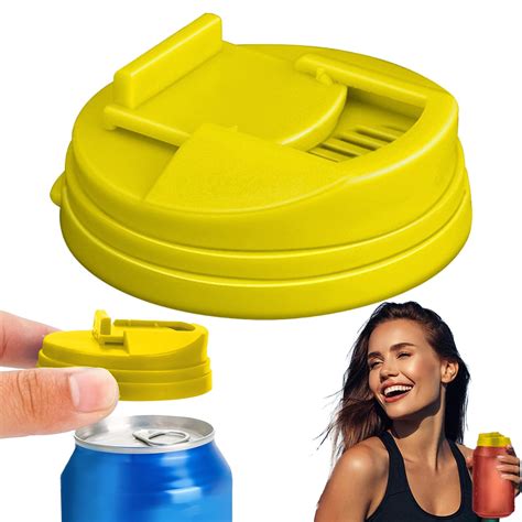 Wuxiab Soda Can Covers 2025 Upgraded Soda Cans Lids Reusable Plastic