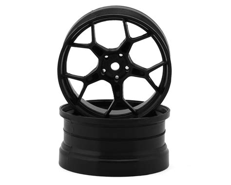 Ds Racing Feathery Split Spoke Drift Wheels Black 2 Dsc Df 5y2 8b