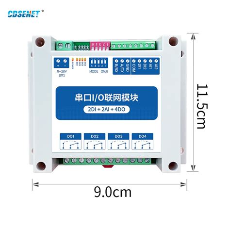 Modbus Rtu Io Network Module Rs485 Control Io Wi Grandado