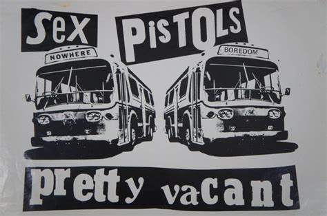 Poster Promotionnel Original 1977 Des Sex Pistols Nowhere Boredom