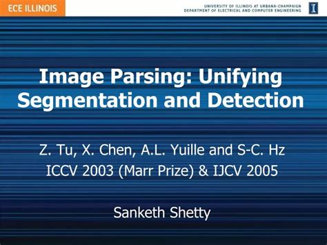 ppt image parsing unifying segmentation and detection powerpoint presentation id 9420480