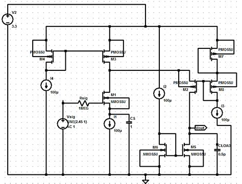 Folded Cascode Amplifier Download Scientific Diagram