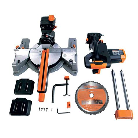 Evolution R255sms 255mm Sliding Mitre Saw With Tct Multi Material