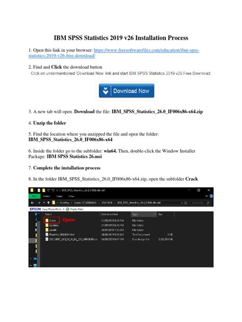Ibm Spss Statistics 2019 V26 Installation Process Pdf