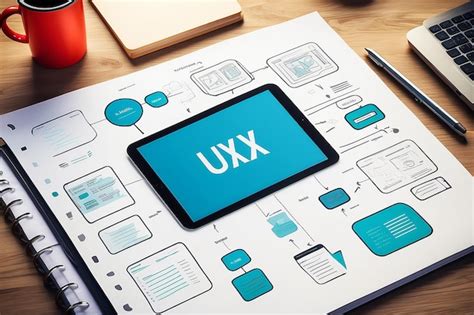 Ux Ui Flowchart Application Development Prototype Design User