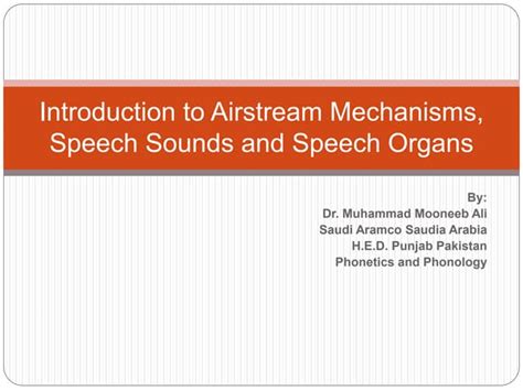 Manners Of Articulation Phonetics Ppptx