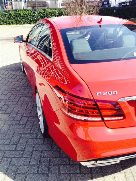 Our Mercedes E Class Coupe Was Delivered Today Even More Beautiful