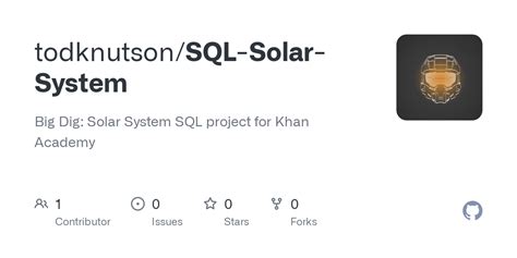 Github Todknutsonsql Solar System Big Dig Solar System Sql Project