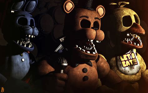 Fnaf C4d Fnaf Unwithered Remake By Brusspictures On Deviantart