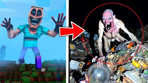 Minecraft Scary Entities That Caught On Camera Youtube