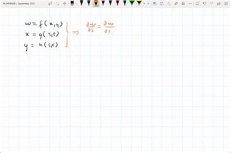 Solvedlet Wfx Y Be A Function In Which X And Y Are Functions Of