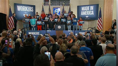 Watch Live Vp Harris Rallies Supporters In Battleground Michigan Fox