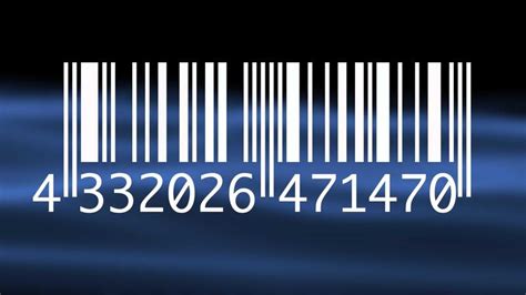 Tracking Bar Code Identification Sticker Label Barcodes Number Motion